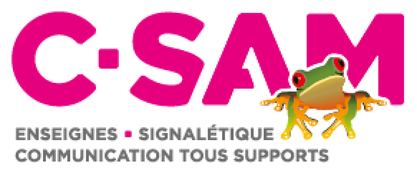 C.SAM, fabrication et pose d'enseignes, tous supports de communication